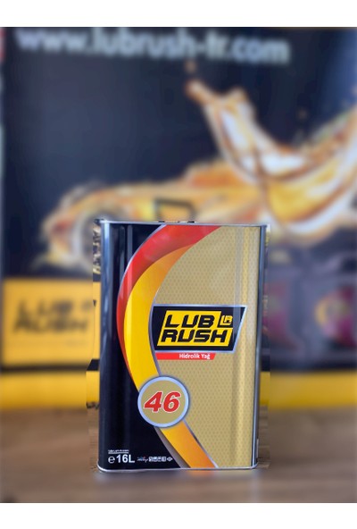 Lub Rush Lr Hidrolik Yağ 46W 16 Lt ( Üretim Yılı: 2022 )
