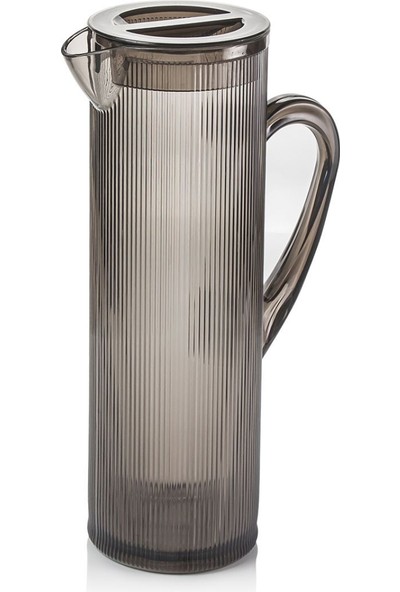 Akrilik Barok Füme Sürahi 1.5 Lt