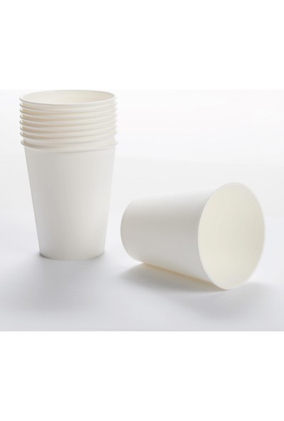 Beyaz Karton Bardak 7 Oz 100'LÜ Paket Beyaz Karton Bardak 7 Oz 100'LÜ Paket