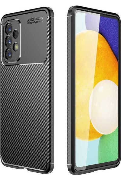 Vendas Samsung A33 5g Deep Dizayn Auto Focus Tasarımlı Karbon Dizayn Kılıf