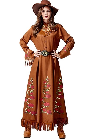 L Cadılar Bayramı Kostüm Grand Theft Phantom Western Denim Etek Thorn Gül Korsan Tren Chivarous Kadın Vahşi Hunter Giyim | Anime Kostümleri L Cadılar Bayramı Kostüm Grand Theft Phantom Western Denim Etek Thorn Gül Korsan Tren Chivarous Kadın Vahşi Hunter Giyim | Anime Kostümleri