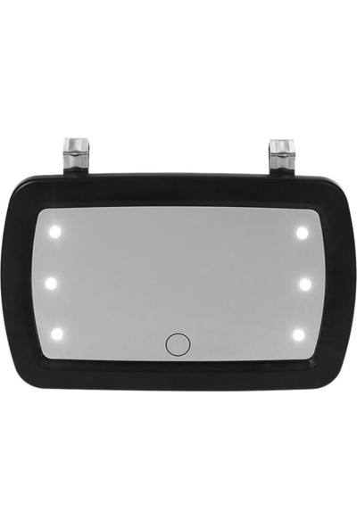 Araba Güneş Visor Ayna Makyaj Güneş Gölgelendirme Kozmetik Ayna Vanity Ayna Otomobil Makyaj Aynası Altı LED Işıkları ile Araba Styling | Banyo Aynaları Araba Güneş Visor Ayna Makyaj Güneş Gölgelendirme Kozmetik Ayna Vanity Ayna Otomobil Makyaj Aynası Altı LED Işıkları ile Araba Styling | Banyo Aynaları