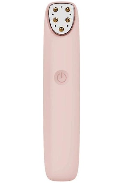 Rf Radyo Frekansı Göz Masajı Taşınabilir Yüz Bakımı Titreşim Masaj Kalemi | Ev Kullanımı Güzellik Cihazları (Pembe)