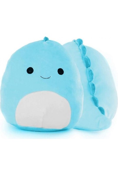 Sevimli Yumuşak Tombul Peluş Dinozor Bebek Oyuncak (Mavi) Sevimli Yumuşak Tombul Peluş Dinozor Bebek Oyuncak (Mavi)