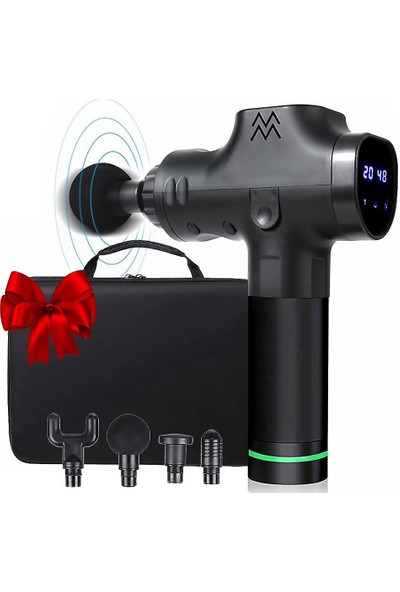 Masaj Tabancası Derin Doku Masajı Vurmalı Masaj Tabancası Relax Vücut (Basic-Siyah) Masaj Tabancası Derin Doku Masajı Vurmalı Masaj Tabancası Relax Vücut (Basic-Siyah)