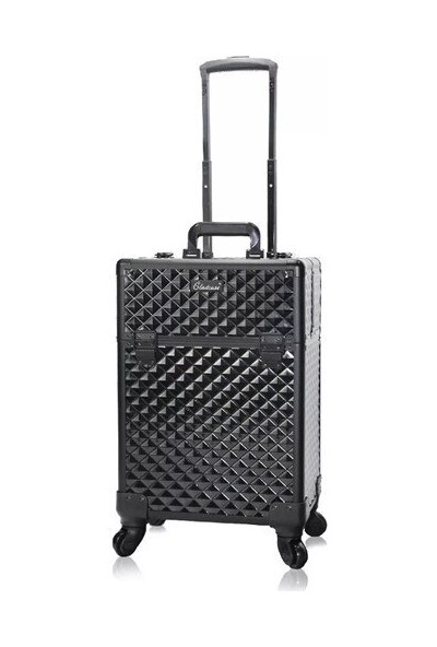 Makyaj Sanatçısı Haddeleme Kozmetik Bavul Çanta Çiviler Makyaj Araç Kutusu Arabası Bagaj Çantası Moda Taşınabilir Arabası | Kozmetik Çanta ve Amp;davalar