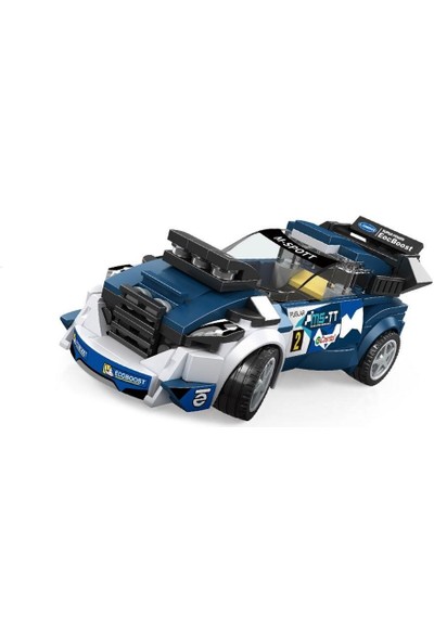 Wange Süper Car Mavi Spor Yarış Arabası 204 Parça LEGO Wange Süper Car Mavi Spor Yarış Arabası 204 Parça LEGO