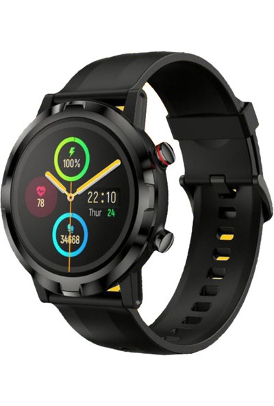 Akıllı Izle Güneş Su Geçirmez 12 Spor Modları Kalp Hızı Monitörü Spor Izci Android Ios | Akıllı Saatler (Siyah)