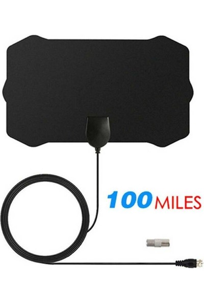 Xhang 100 Mil Tv Anteni 4K 1080PEST Hdtv Kapalı Dijital Amplifiye Tv Antenleri Xhang 100 Mil Tv Anteni 4K 1080PEST Hdtv Kapalı Dijital Amplifiye Tv Antenleri