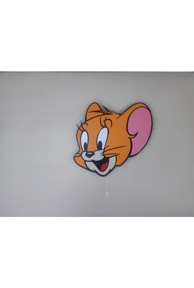 Dora Home Dorahome Dekoratif Jerry Model Gece Lambası Ledli Dora Home Dorahome Dekoratif Jerry Model Gece Lambası Ledli