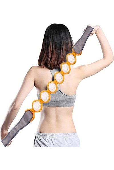 Xhang Vücut Masajı Rulo Boyun Masajı El Geri Çektirme Şerit Tipi Masaj Haddeleme Topları Band (Yurt Dışından)