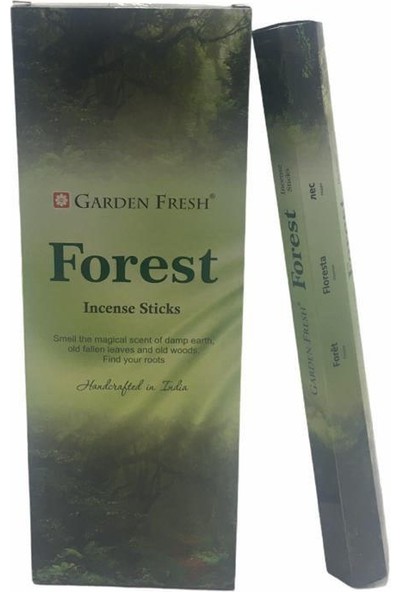 Erdmsp 108 Adet Çubuk Tütsü Garden Fresh Forest Aromalı Tütsü Erdmsp 108 Adet Çubuk Tütsü Garden Fresh Forest Aromalı Tütsü