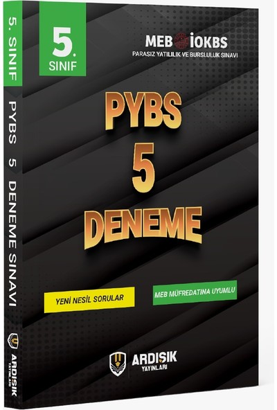 Ardışık Yayınları 5. Sınıf Pybs 5' Li Bursluluk Deneme Sınavı Ardışık Yayınları 5. Sınıf Pybs 5' Li Bursluluk Deneme Sınavı