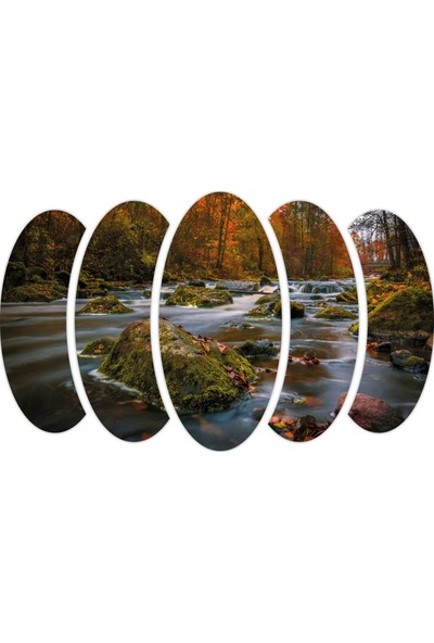 Duvar Dekor Nehir Mdf Tablo 2178 (Model A)