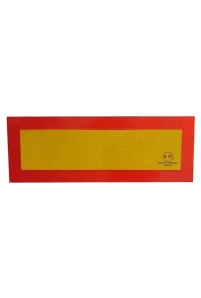 Evelux Evelüx Tip-4 Kamyon Arkası E37 Kgm Onaylı Reflektif STİCKER(2ADET)