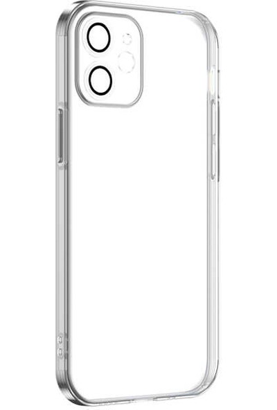 Dijaks Apple iPhone 11 Kılıf Kamera Korumalı Platin Kaplama Kenar Renkli Şeffaf Kapak Dijaks Apple iPhone 11 Kılıf Kamera Korumalı Platin Kaplama Kenar Renkli Şeffaf Kapak