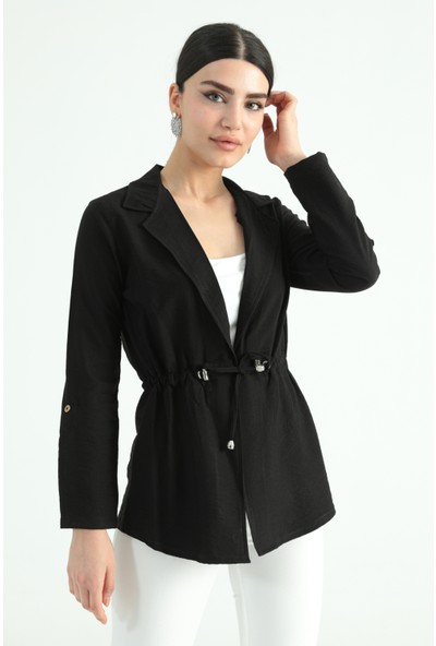 Modaplaza Kadın Keten Ceket