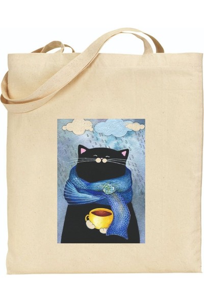 Cat’s Winter Tea Bez Omuz Çantası