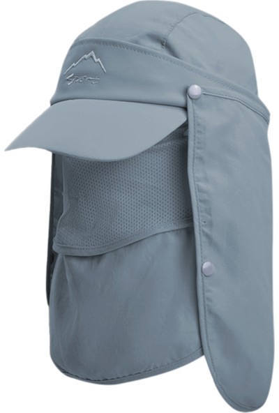 KKmoon Unisex Çok Fonksiyonlu Güneşlik Şapka 360 ° Güneş Kremi (Yurt Dışından)