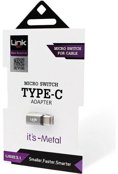 LinkTech Type-C Dönüştürücü - Micro USB LinkTech Type-C Dönüştürücü - Micro USB