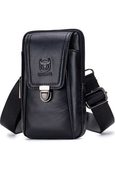 Bullcaptain Erkek Deri Bel Kemeri Çantası Telefon Kılıfı Çanta (Yurt Dışından) Bullcaptain Erkek Deri Bel Kemeri Çantası Telefon Kılıfı Çanta (Yurt Dışından)