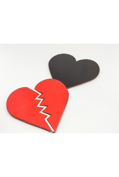 Okuling Magnet Kalp ve Kırık Kalp Okuling Magnet Kalp ve Kırık Kalp