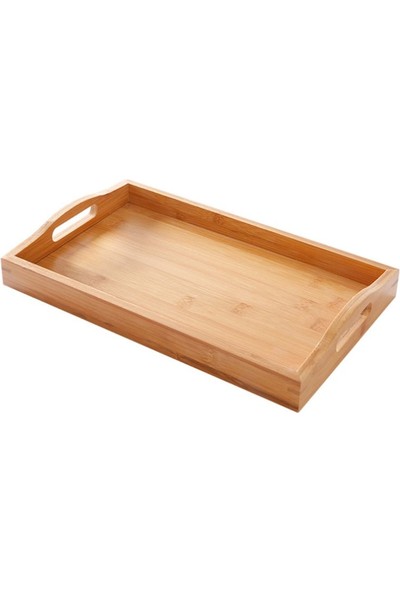 HaiTun Tepsi Bambu Kolları, Çay Tepsisi, Bar Tepsisi, Kahvaltı Tepsisi Gıda Tepsisi | Depolama Tepsileri