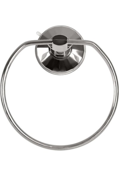 Vakumlu Yuvarlak Havluluk - Metal Havlu Askısı
