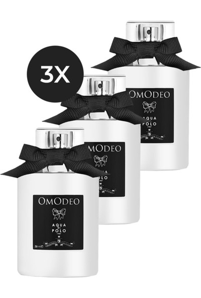 Aqua Di Polo 1987 Aqua Di Polo 3'lü Omedeo 50 ml Kadın Parfüm Set Fırsatı STCC011021