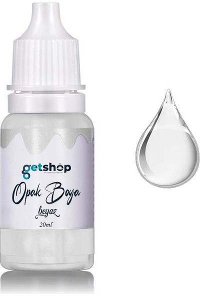 Opak Mat Boya Beyaz