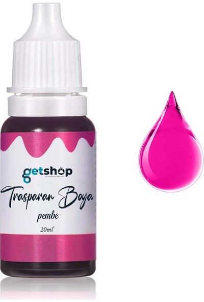 Transparan Boya Pembe