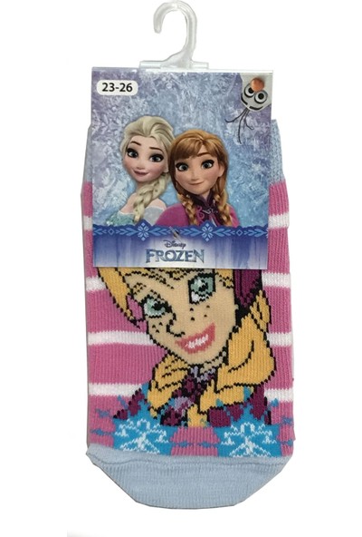 Frozen Elsa Desenli Kız Çocuk Çorabı 23-26 Numara 4-5 Yaş Elsa ve Anna Çorap Frozen Elsa Desenli Kız Çocuk Çorabı 23-26 Numara 4-5 Yaş Elsa ve Anna Çorap