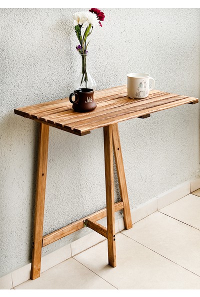 Weblonya Katlanır Balkon Masası Sehpa Bahçe Balkon Masası 2060