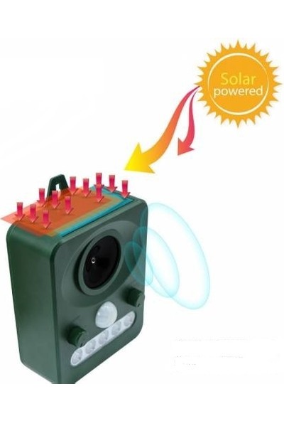 Tema Güneş Panelli Ultrasonik Hayvan Kovucu