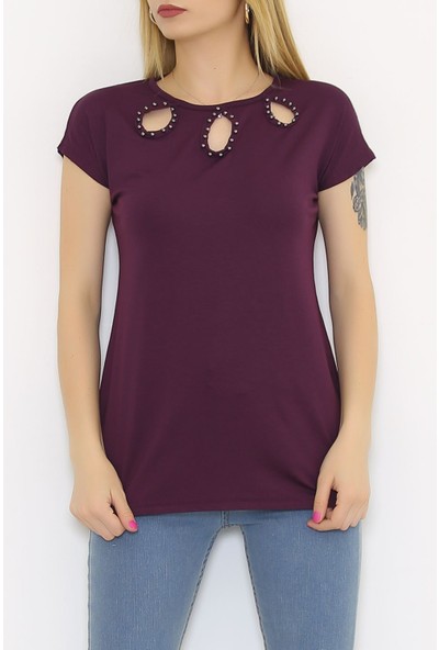 Önü Dekolteli Bluz Koyumor