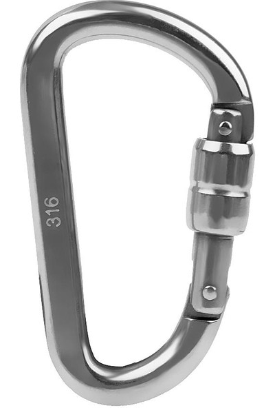 Segolike 316L Paslanmaz Çelik Kaya Tırmanışı D Şekli Otomatik Kilitleme Karabina 10MM (Yurt Dışından) Segolike 316L Paslanmaz Çelik Kaya Tırmanışı D Şekli Otomatik Kilitleme Karabina 10MM (Yurt Dışından)