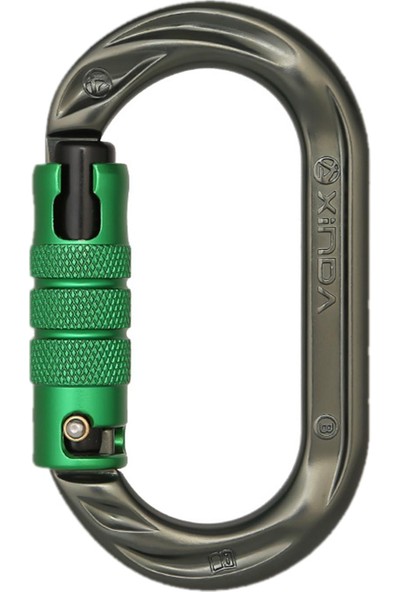 Segolike Karabinerleri Kanca Alüminyum Alaşım Tırmanma Caving Vida Kilitleme O-Ring 24KN 3 Adım Gri Yeşil (Yurt Dışından) Segolike Karabinerleri Kanca Alüminyum Alaşım Tırmanma Caving Vida Kilitleme O-Ring 24KN 3 Adım Gri Yeşil (Yurt Dışından)