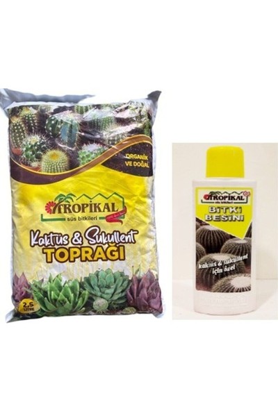Efsun Kaktüs Sukulent Özel Toprak KARIŞIMI+500 Ml. Özel Bitki Besini Efsun Kaktüs Sukulent Özel Toprak KARIŞIMI+500 Ml. Özel Bitki Besini