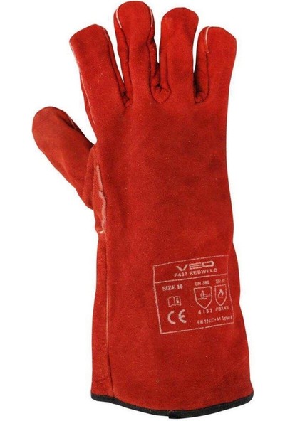 Avmdepo Veo F437 Redweld Kaynakçı Eldiveni