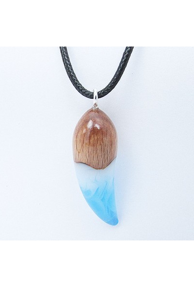 Lila Hediyelik Eşya Fildişi Sembolü Kolye