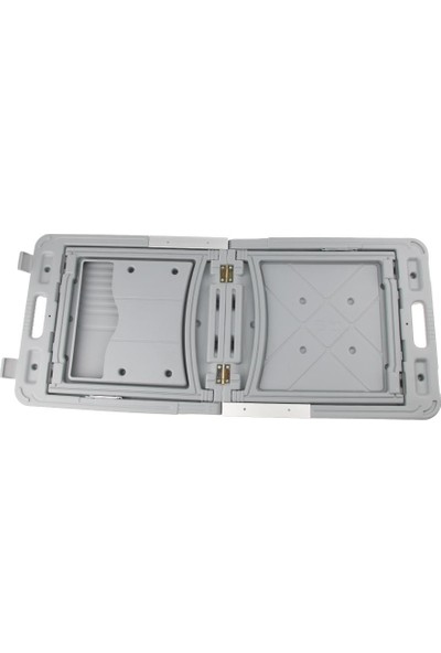 Segolike Piknik Caravan Bahçe Barbekü Için Plastik Katlanır Kamp Masası -, 805 x 355MM Gri (Yurt Dışından) Segolike Piknik Caravan Bahçe Barbekü Için Plastik Katlanır Kamp Masası -, 805 x 355MM Gri (Yurt Dışından)