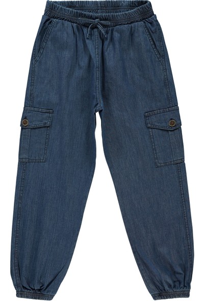 Civil Girls Kız Çocuk Pantolon 6-9 Yaş Mavi