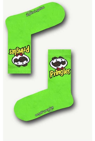 Pringles Yeşil Atletik Erkek Çorap