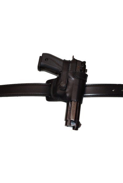 Kuyucular Deri Cz 75 Deri Tabanca Kılıfı Tek Taraflı Kelebek Kılıf Cırtlı
