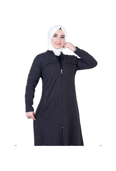 Sinelay Moda Çizgi Omuzu Deri Detay Tesettür Kap Kahve Sinelay Moda Çizgi Omuzu Deri Detay Tesettür Kap Kahve