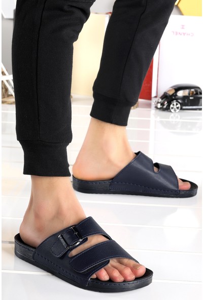 Woggo Ary 36-487 Günlük Cırtlı Erkek Terlik