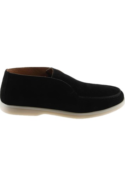 Bueno Shoes Siyah Süet 05 MS105 Erk Bot