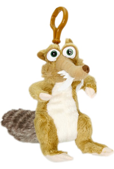 Buz Devri Ice Age - Buz Devri Scrat Çantalı Peluş Anahtarlık 18 cm