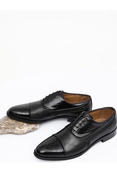 Gönderi(r) Gön Platinum Deri Bağcıklı Klasik Erkek Ayakkabı 34871