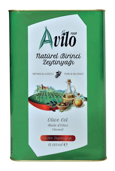 Avilo Soğuk Sıkım Natürel Birinci Zeytinyağı 18 lt Avilo Soğuk Sıkım Natürel Birinci Zeytinyağı 18 lt